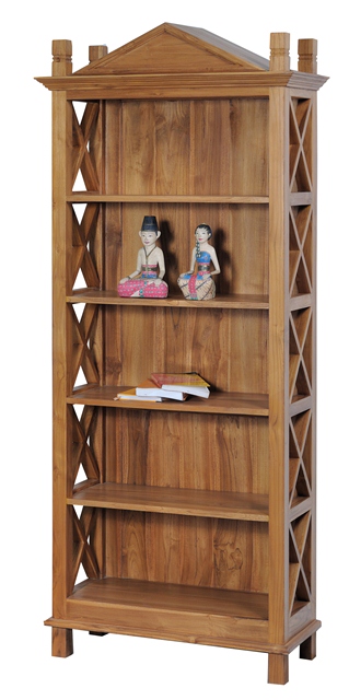 Aziza Bookrack - Indonesian Teak Furniture