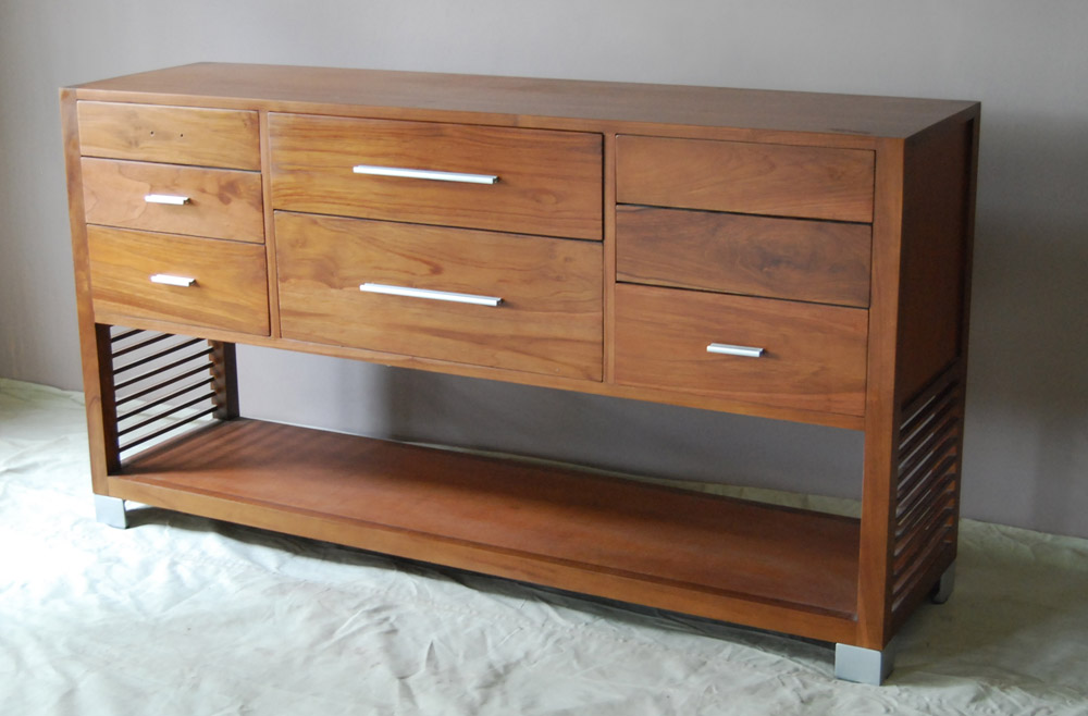 dili console table - Indonesian Teak Furniture