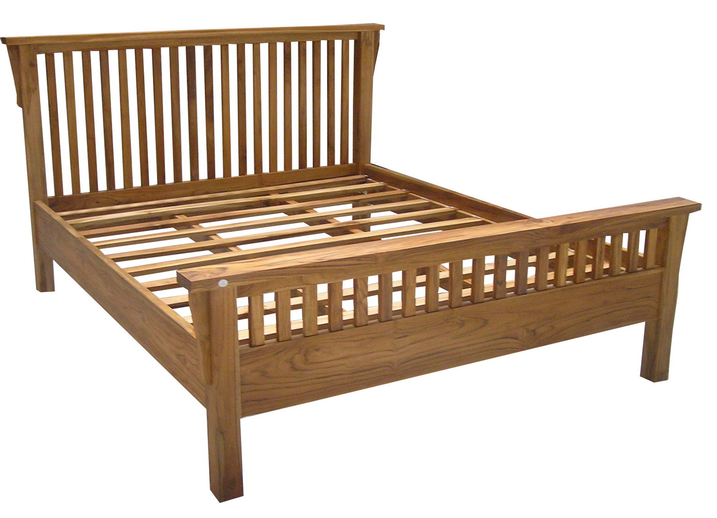 Slat bed - Indonesian Teak Furniture