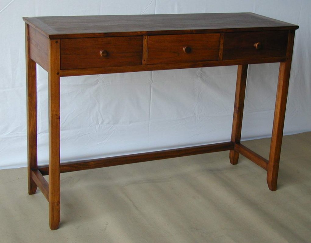 Camelia Console table 3 drawers - Indonesian Teak Furniture